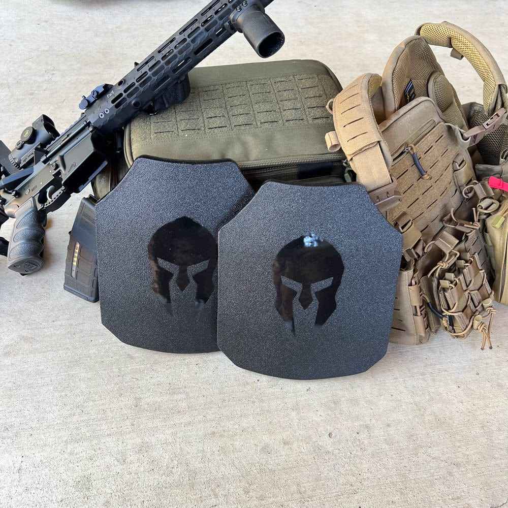 Spartan Level III Plus Armor AR550 Steel Body Armor Package for Safety ...